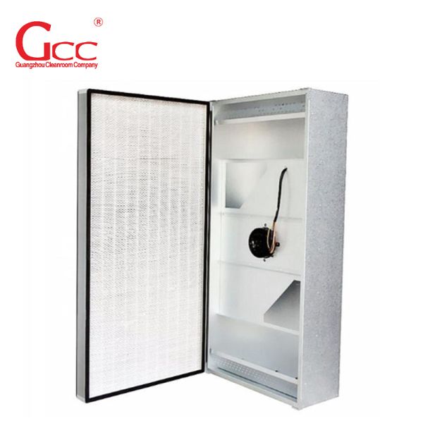 Quality 99.997% Efficiency Single Control Fan Filter Unit FFU H13 H14 HEPA for sale