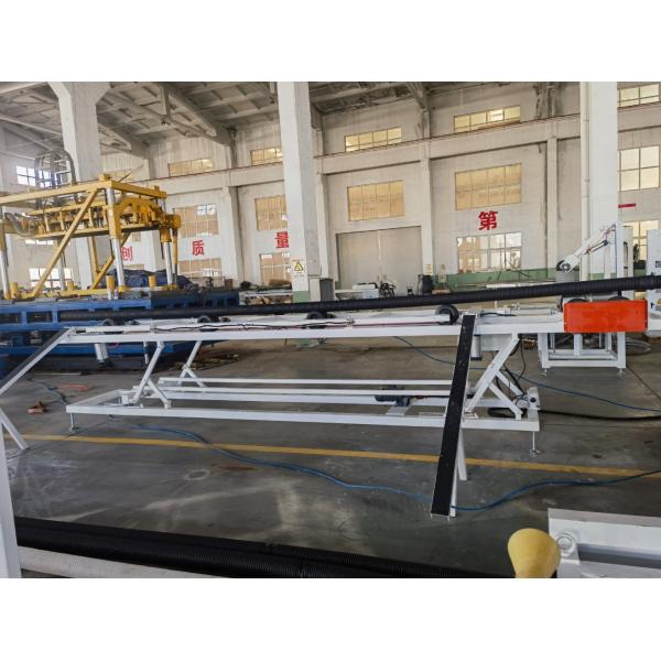 Quality PE / PP / PVC Double Wall Corrugated Pipe Extrusion Line With Vacuum Forming for sale