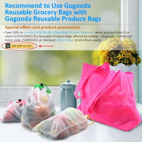 Quality TUV Recycled Reusable Mesh Produce Bags , GOTS Drawstring Net Bag Foldable for sale