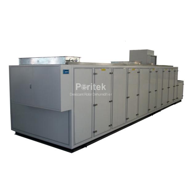 Quality Air Desiccant Rotor Dehumidifier 15000m³/h Airflow PLC Control for sale