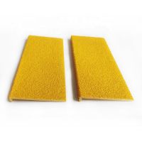 Quality Anti-Slip FRP Strips in Customized Colors for Outdoor Plastic Angle Applications for sale
