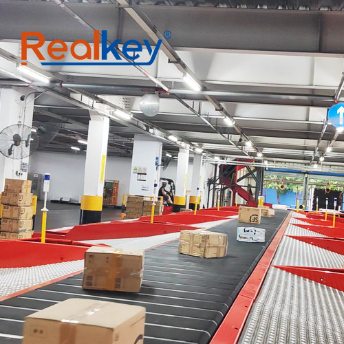Quality High Applicability Narrow Belt Sorter Barcode / QR Code Scanning Support for sale