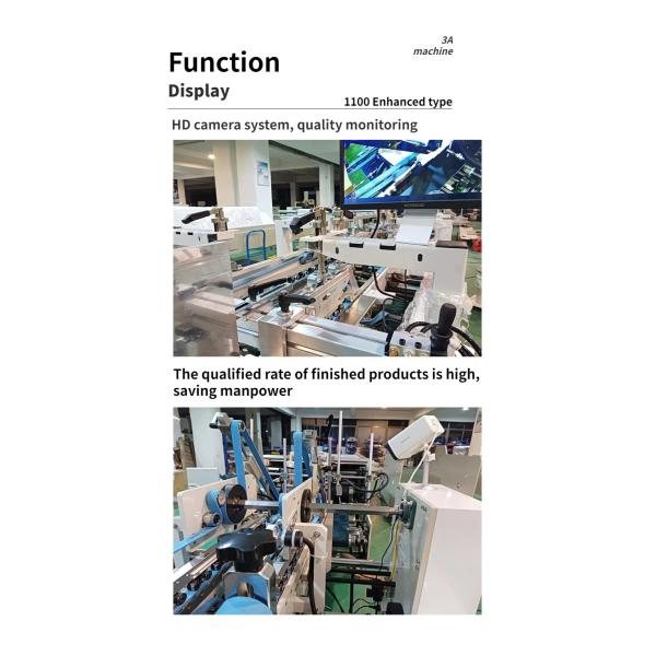 Quality CQT1100 Enhanced Type Automatic Folding Gluing Machine for Consistent Performanc for sale