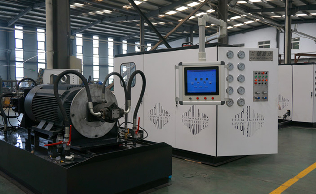 Compact Mine Hydro Test Bench 450L/Min Hydraulic Cylinder Test Stand ...