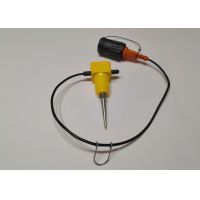 Quality Accurate Vertical Geophone , 10Hz Seismic SM24 Geophone Spike 75mm for sale