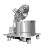 Quality Industrial Scraper Bottom Discharge Vertical  Basket Centrifuge Machine for sale