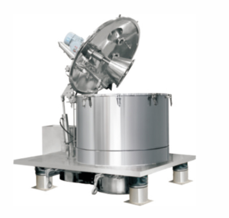 Quality PLC Control Stainess Steel Basket Scraper Bottom Discharge Pharmaceutical Centrifuge for sale