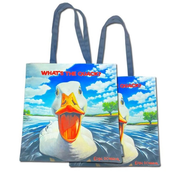 Quality Customized Color-Printed RPET Recycled Cotton Tote Bags: Your Unique Eco-Friendly Companion for sale