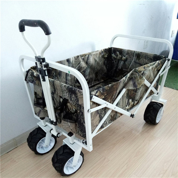 Quality Customized Color Foldable Wagon Cart Shopping Portable Folding Wagon for sale