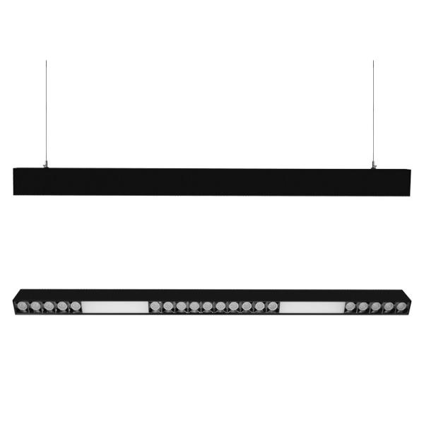 Quality UGR19 4000lm Linear LED Ceiling Lights / Linear Office Lighting Lifud driver 48 for sale