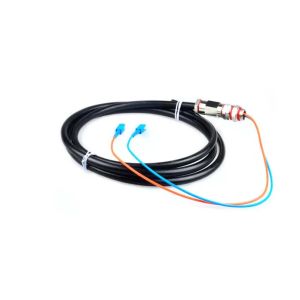 Quality FTTP 2 Core Optical Fiber Cable 100N Outdoor Multimode Fiber Pigtail for sale