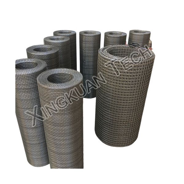 Quality 65Mn Wire Mesh Vibrating Screen , machine weaving crusher screen mesh for sale