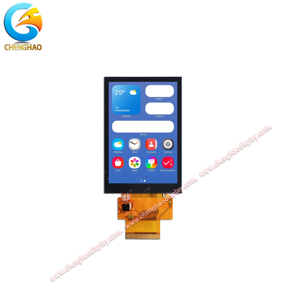 Quality 3.5 Inch Small LCD Touch Screen 320x480 Support SPI MCU RGB Multi Interface for sale
