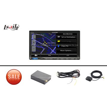 Quality HD Alpine GPS Navigation Box with Touch Screen / Bluetooth / TV / Rearview for sale