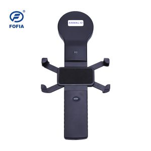 Quality Pet Long Range Passive Rfid Reader For Ear Tag Scan , Animal Chip Reader for sale