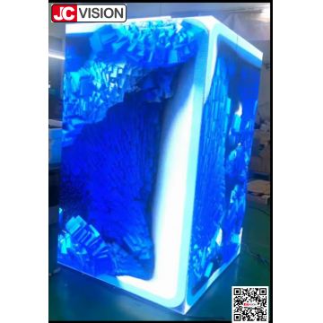 Quality JCVISION 3D Effect LED Display Energy Saving LED Advertising Digital Signage for sale
