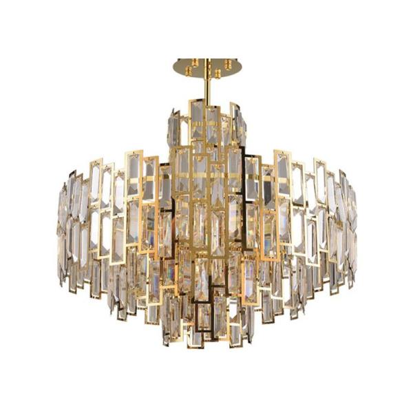 Quality 100cm Diamater 30cm Height Restaurant 260V Crystal Pendant Light for sale