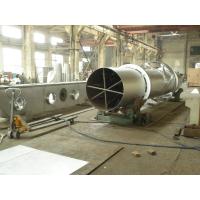 Quality Rotary Barrel Vacuum Drying Machine Natural Gas Heating High Efficiency for sale