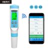 china Smart Bluetooth PH Meter EC Water Quality Tester 5 Point Automatic Calibration