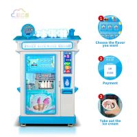 Quality Credit Card / Note / Coin Operated Ice Cream Machine OEM ODM for sale