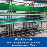 Quality The Third Generation Lean Pipe Workbench Aluminium Alloy Workbench for sale