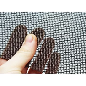 Quality 8 Meters Black Mild Steel Woven Wire Mesh Screen For General Engineering for sale