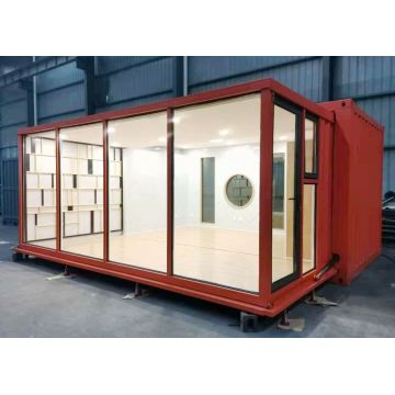 Quality 20FT Residential Prefab Container House With Tempered Bulletproof Window for sale