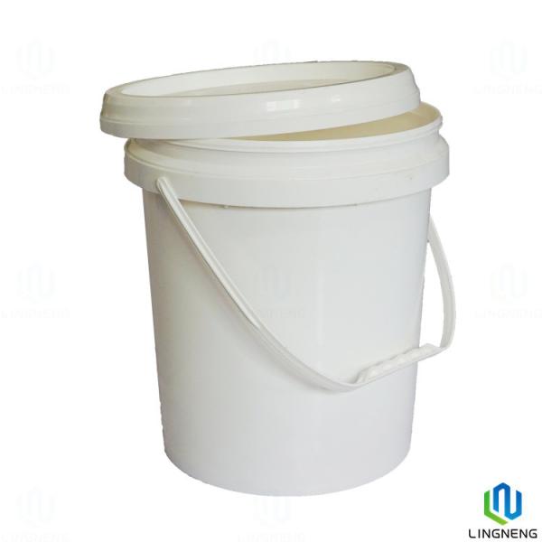 Quality Multipurpose 16 Litre Plastic Buckets With Handles And Lid OEM ODM for sale