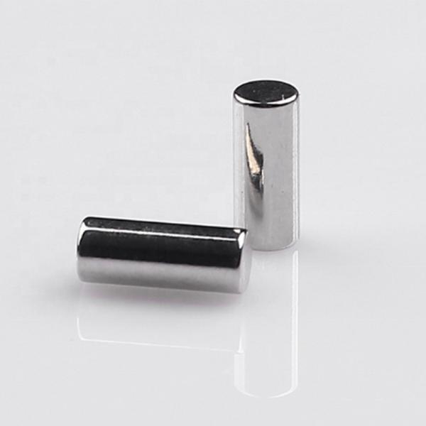 Quality N40 Cylindrical Coated Neodymium Permanent Magnets For Science for sale