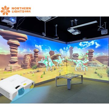 Quality 3400 Lumens Kids Interactive Painting Games Interactive Wall Projection System for sale
