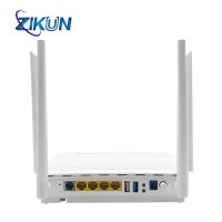 Quality GPON XG PON ONU AX3000 WiFi 6 ONT 4GE SC / UPC Connector ZC-530NX6 for sale
