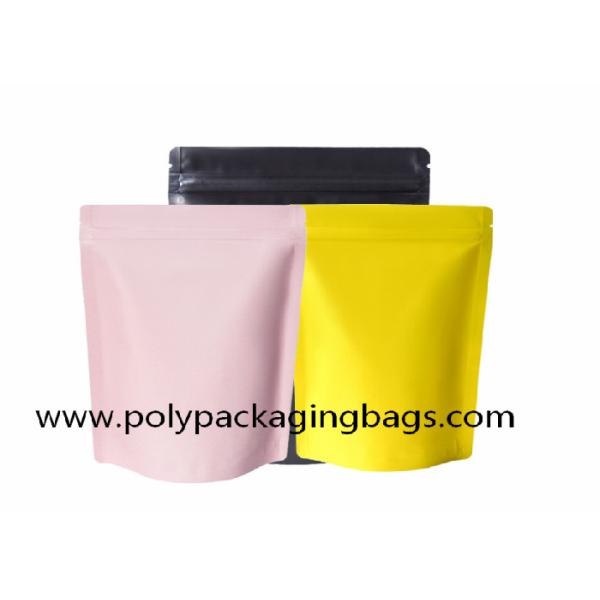 Quality 180 Micron Pure Color Aluminum Foil Bag For Nut Packaging for sale