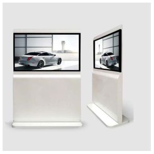 Quality Golden Color Interactive Information Kiosk 55 Inch With Windows System for sale