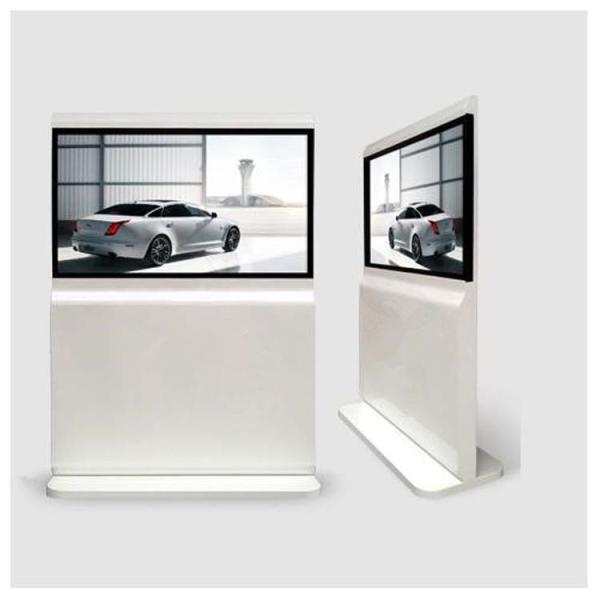 Quality Golden Color Interactive Information Kiosk 55 Inch With Windows System for sale