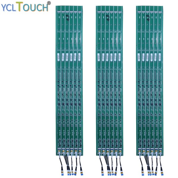 Quality Finger Touch Screen Components PCBA Module Army Green Size Customized for sale