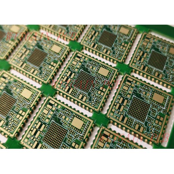 Quality 4 Layer PCB Hdi Printed Circuit Boards With Blind Buried Half Holes OSP+ENIG for sale