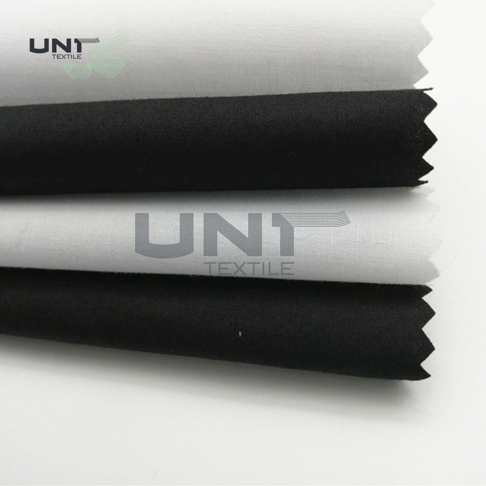 Quality T / C 80 / 20 45S 110 X 76 Plain Weave Pocketing Fabric For Garments Interlining for sale
