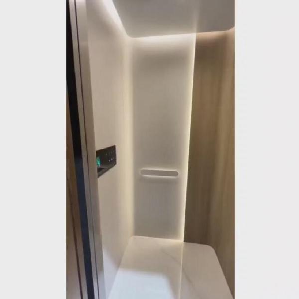 Quality 220V AC Screw Drive Home Elevator with Automatic Sliding Door and 400 Kg for sale