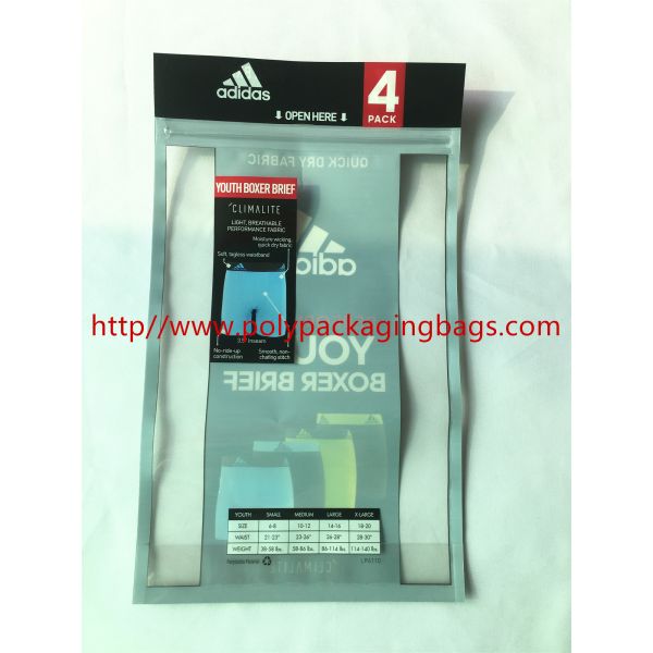 Quality Factory custom high-end clothes zipper bag for sale