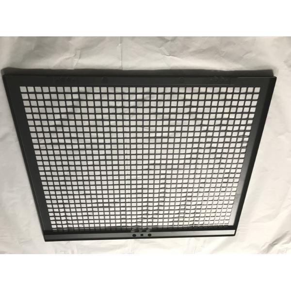 Quality Back Metal Grid Plate Custom Sheet Metal Fabrication For Household Appliance for sale