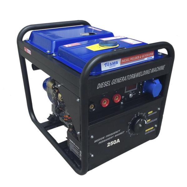 Quality SMAW 250A Diesel Welding Generators RWD250AC Medium Frequency Type for sale