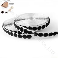 Quality Good Sticky Red Hook And Loop Dots Customized Shape With Hot Melt Glue for sale