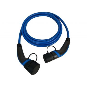 Quality OEM Three Phase Coiled EV Type 2 Type 2 Charging Cable 16A 5M for sale