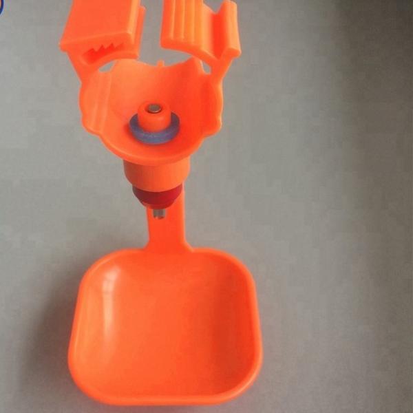 Quality Automatic poultry chicken drink Nipple Drinker water Hang Cups for quail broiler breeder chick for sale