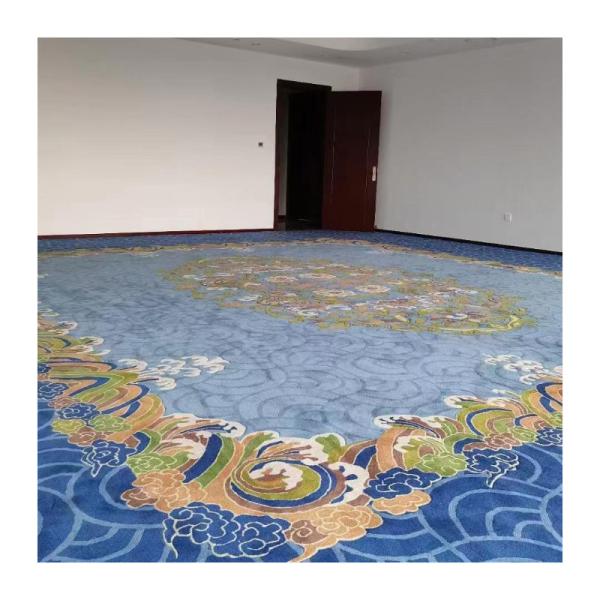 Quality Rectangle Axminster Hotel Carpeting in Luxury Golden Mordenas Style for for sale