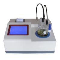 Quality Laboratory Karl Fischer Coulometric Moisture Titrator Oil Water Content Test for sale