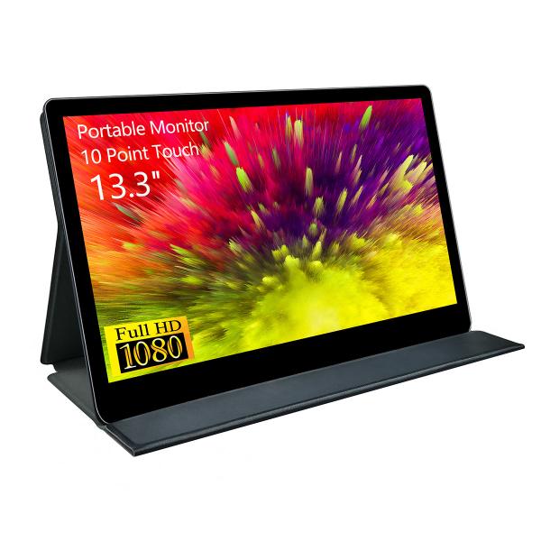 Quality 1920x1200 Resolution HDR Split Screen Type C Slim Portable Monitor for sale