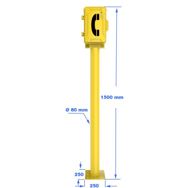 Quality Analogue/SIP/GSM Outdoor Emergency emergency call box for sale
