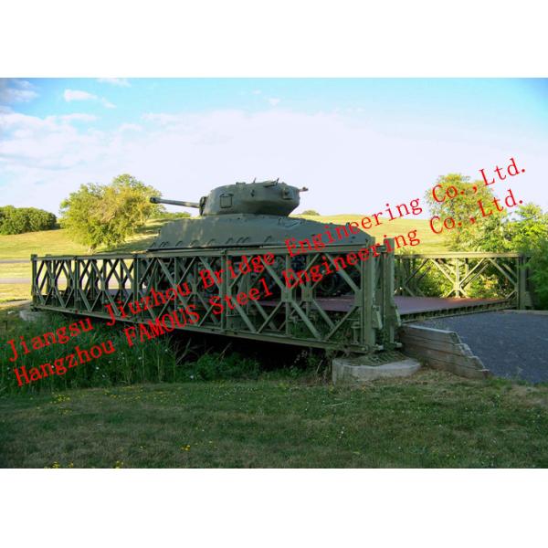 Quality Pre - Engineered Modular Military Pontoon Bailey Bridge Heavy Load Capacity for sale
