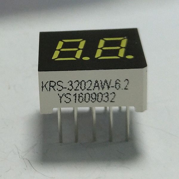 Quality 2 Digit 7 Segment Numeric LED Display 0.32 Inch Outdoor Indoor for sale